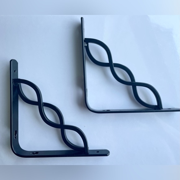 Unbranded | Wall Decor | New 2pk Black Metal Steel Celtic Scroll ...